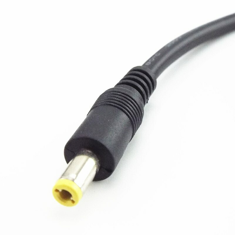12V DC Power supply cable Wire male to male 5.5 X2.5mm Plug Adapter ...