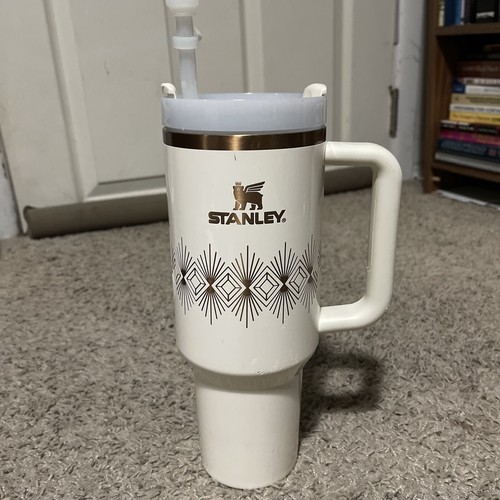 Stanley Deco Collection Quencher H2.0 FlowState™ Tumbler | 40 OZ Cream ...