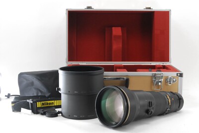 🎦Read!!【 Exc+5 in Trunk 】Nikon AF-S Nikkor 600mm f/4 G ED VR Lens w ...