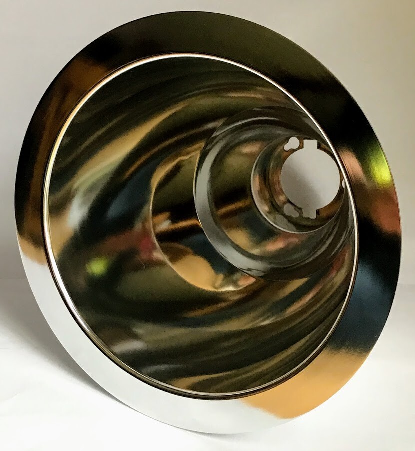 JUNO 6" Recessed Trim in Clear Alzak with Satin Finish Trim Ring (643C ...