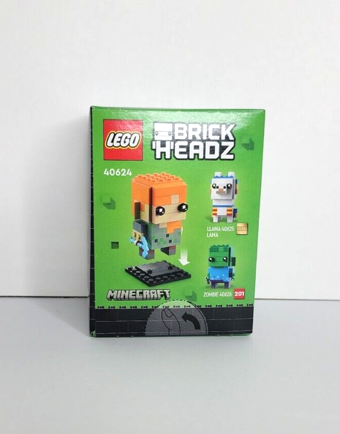 MINECRAFT ALEX - LEGO Brickheadz 40624 86pcs NEW | eBay