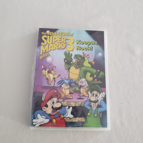 The Adventures of Super Mario Bros. 3 Koopas Rock (DVD) SEALED loose ...