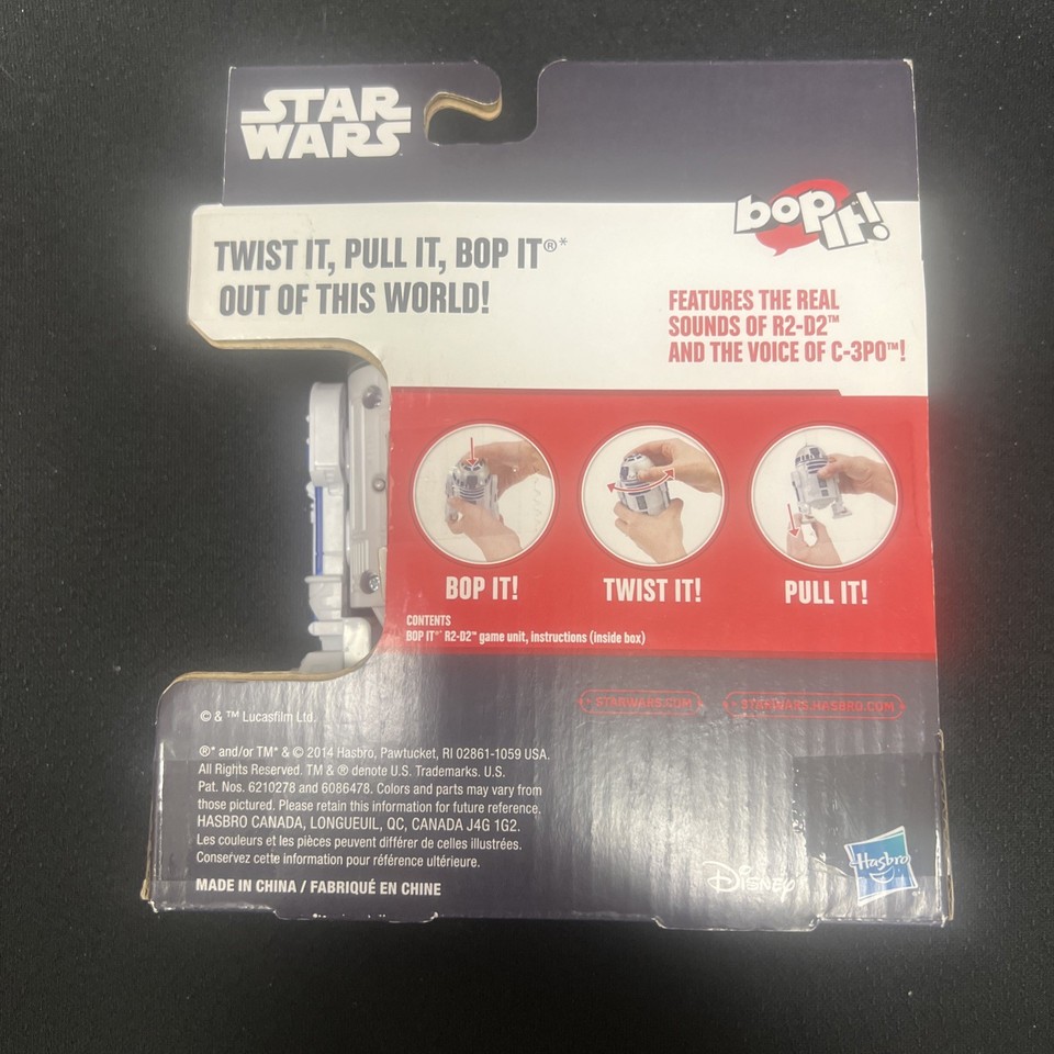Star Wars Bop It R2-D2 Hasbro Disney C290B 83445 2014 NIB NEW | eBay