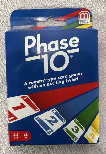 Phase 10 Card Game by Mattel 2018, Complete | eBay