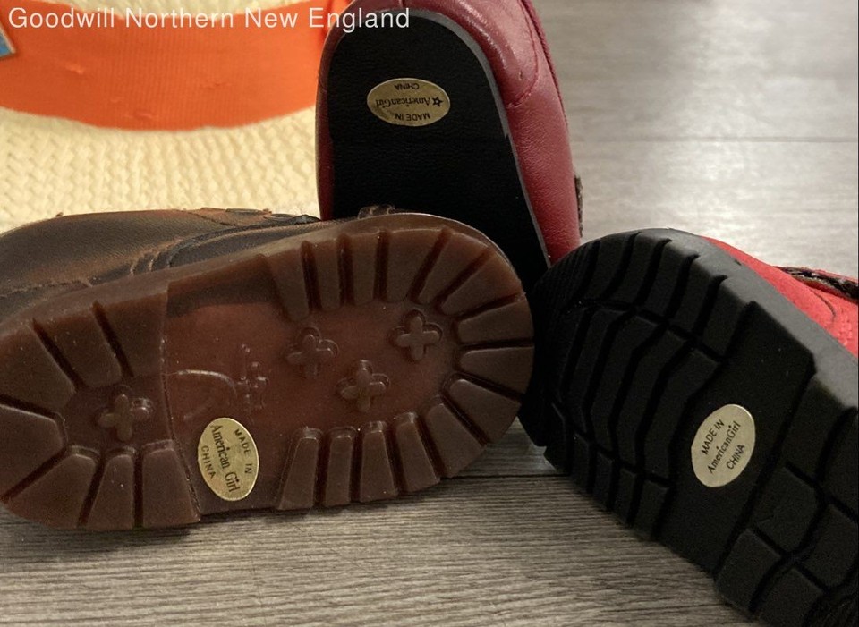 Lot of American Girl and Compatible Size Shoes & Accessories Kit's ...