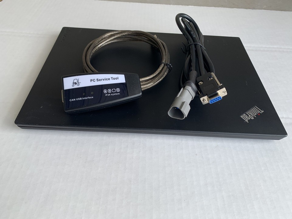 PC Service Tool Ifak CAN USB w Laptop for Hyster and Yale Diagnosis | eBay