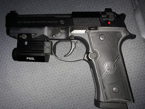 Hilight P10gl Rechargeable Flashlight & Green Laser Combo for Compact ...