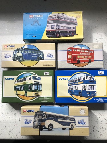 Corgi Bus Job Lot X6 Boxed | eBay UK