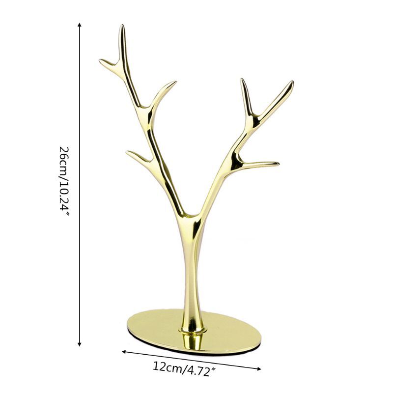 Jewelry Display Tree Stand Rack Necklace Rings Earrings Organizer Show ...