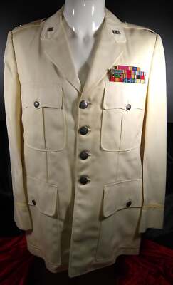 Cold War US Air Force Officer White Dress Jacket | eBay