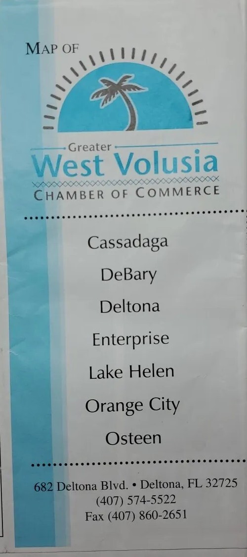 Cassadaga Florida Map