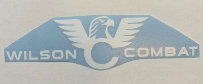 Wilson Combat Logo Die Cut Vinyl Sticker Patriotic Gun USA America ...