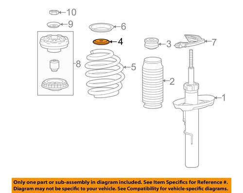 GM OEM 10-20 Camaro Front Suspension Struts Components-Retainer ...