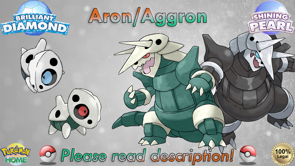 Shiny Aron Pokémon GO How To Get Shiny Aron During Hoenn