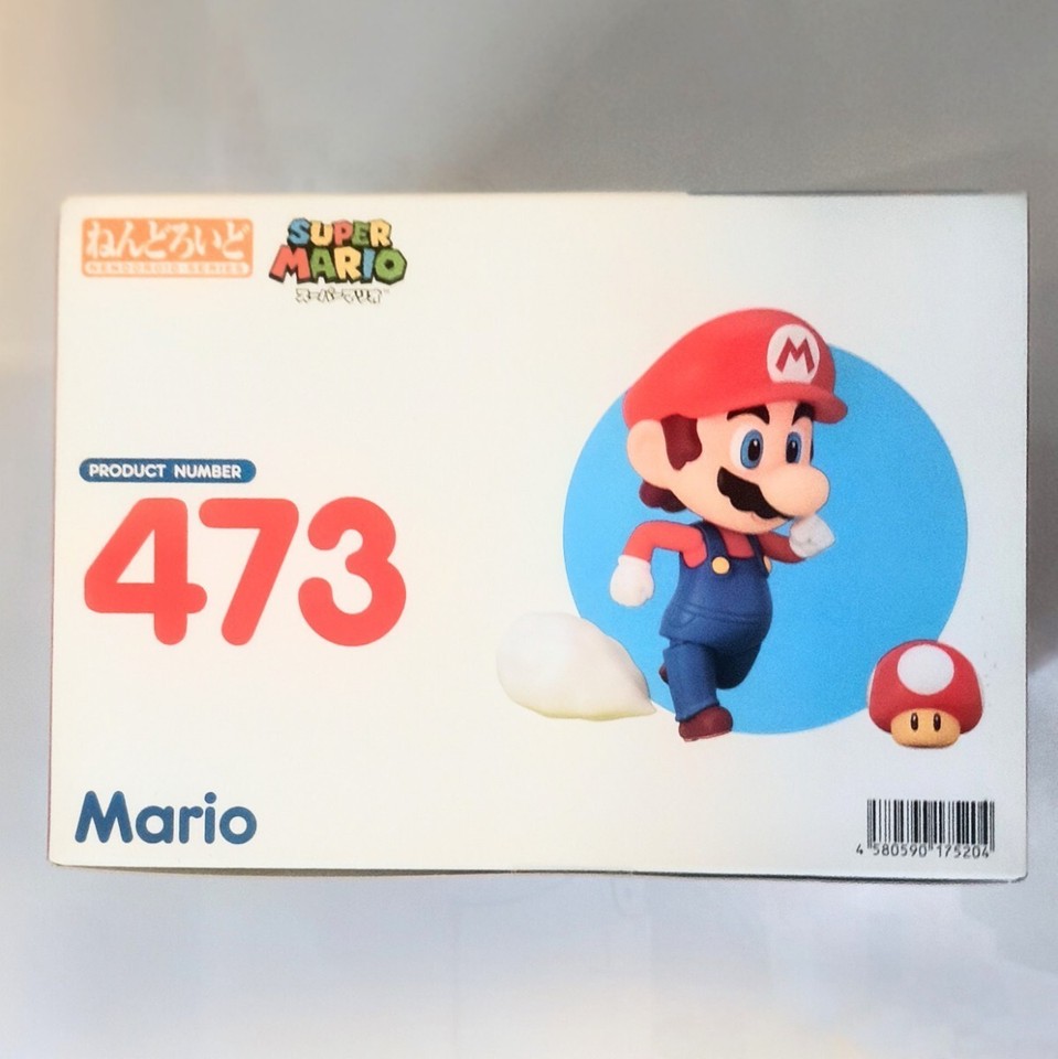 Good Smile Company Nendoroid 473 Super Mario Figure Unopened Authentic ...
