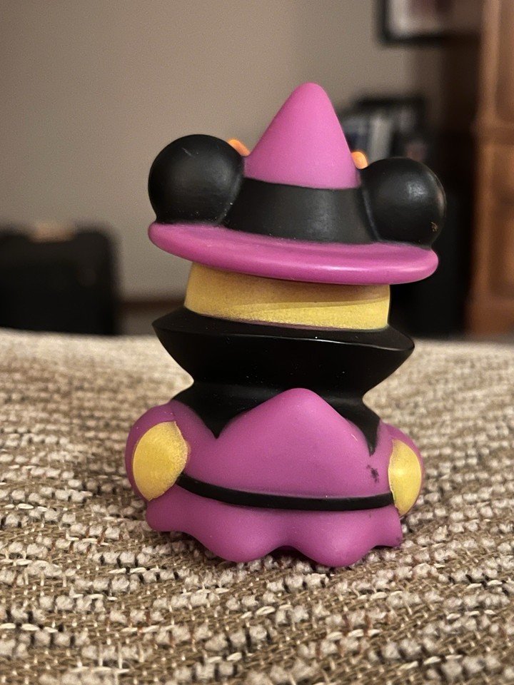 Witch Purple Outfit Yellow Rubber Plastic Duck Halloween JAZWARES Toy ...