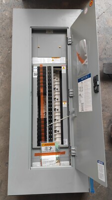 EATON PRL2a 225 AMP PANELBOARD 480 277 V 3PH 4W 42 Cir NEMA 1 Indoor 48 ...