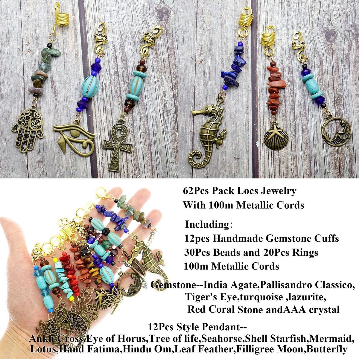 Dreadlock Beads And Accessories