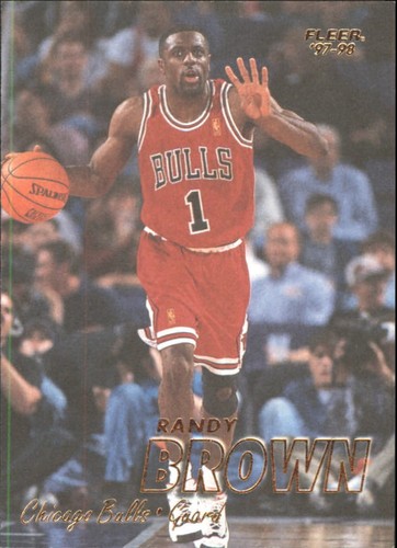1997-98 Fleer Chicago Bulls Basketball Card #229 Randy Brown | eBay