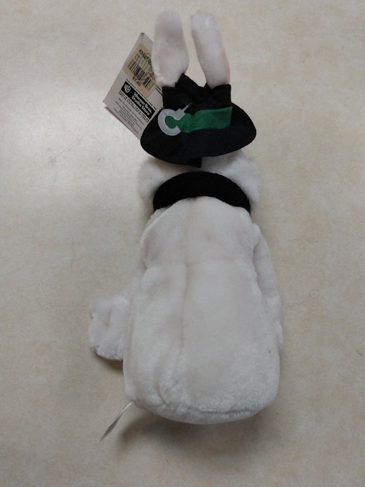 Warner Bros. Studio Store Snowman Bugs Bunny Bean Bag Plush New Looney ...