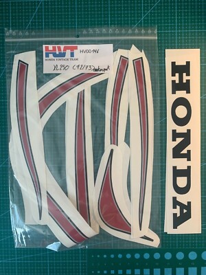 Honda XL 250 K0 Motorsport Stickers | eBay Australia