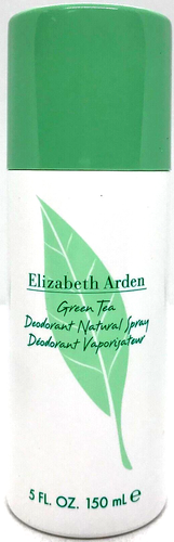 ELIZABETH ARDEN GREEN TEA DEODORANT NATURAL SPRAY FOR WOMEN 5.0 Oz ...
