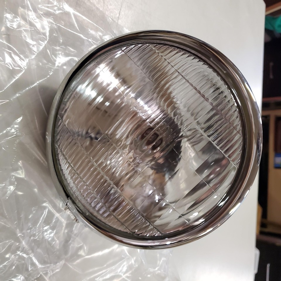 Knucklehead Panhead Harley Springer Headlight UL Flathead WL Hummer ...