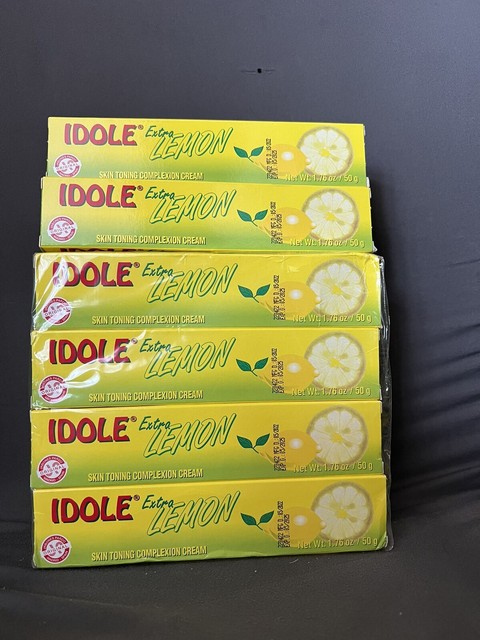 5 X Idole Extra Lemon Skin Lightening Cream Bleaching Fading ...