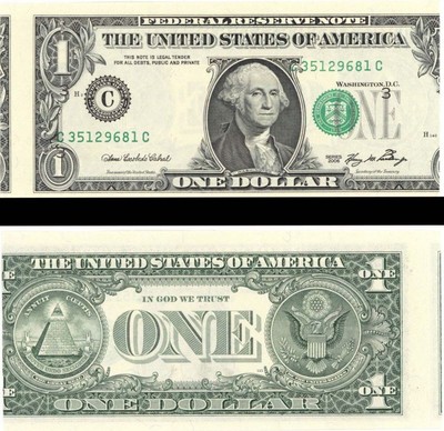 $1 Printed Shift - 2006 dated Paper Money Error - Paper Money Errors | eBay