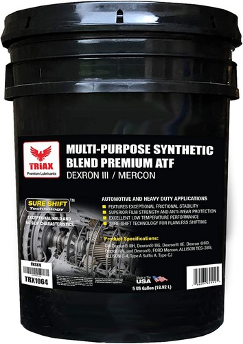 Triax Multi-Purpose ATF - Dexron III Mercon (5 Gallon Pail) | eBay