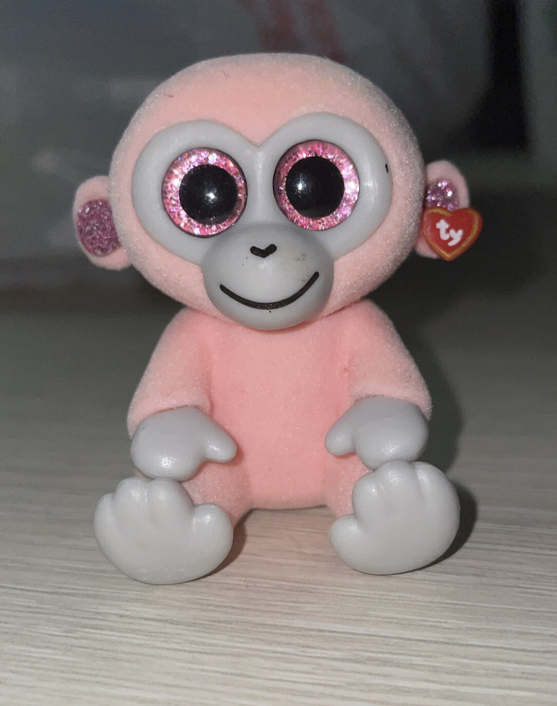 TY Beanie Boos Mini Boo Figures Series 3 Cherry Pink Monkey 8421250035 ...