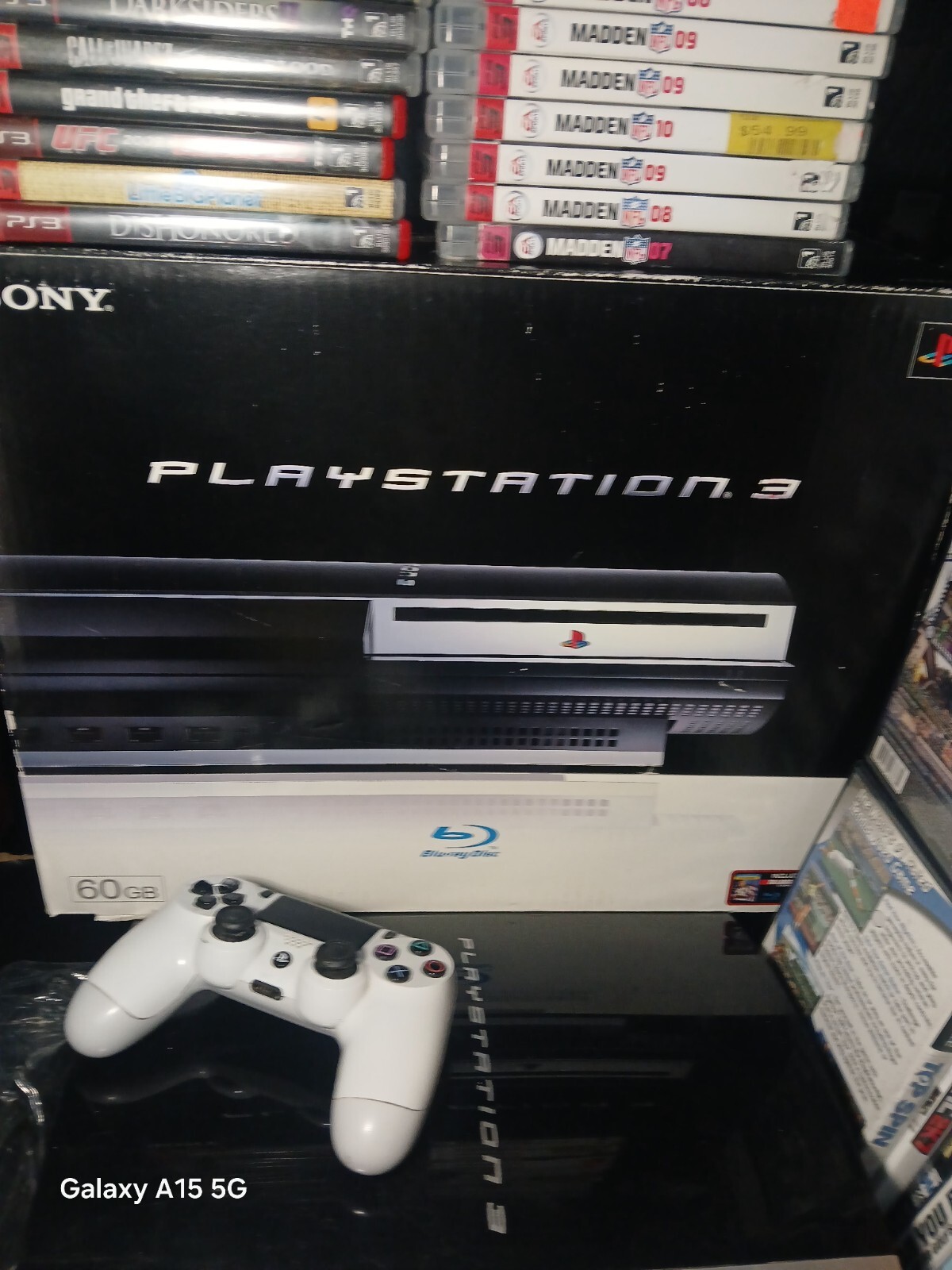 Sony PlayStation 3 60GB- Backwards Compatible PS3 Console W Box, + Ps1 ...