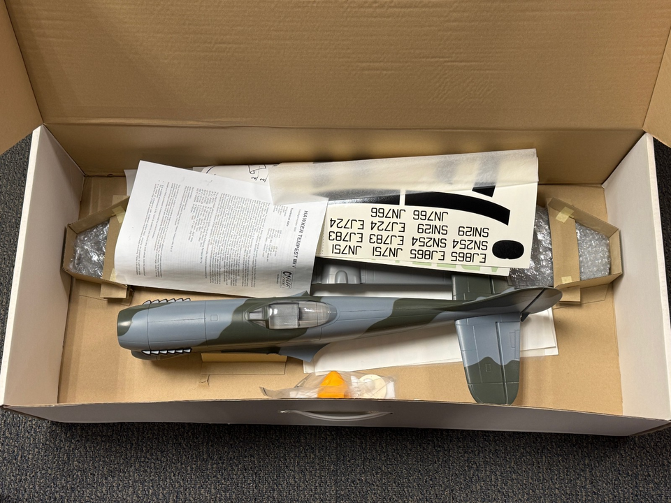 New in Box Alpha Models Tempest Mk V RC Remote Control Electric ...