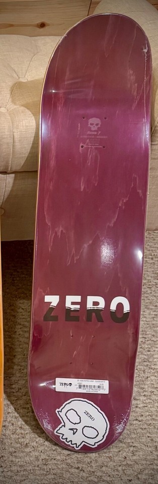Zero Skateboards Logo Ripped Army Skateboard Deck - 8.25" NEW NOW with ...