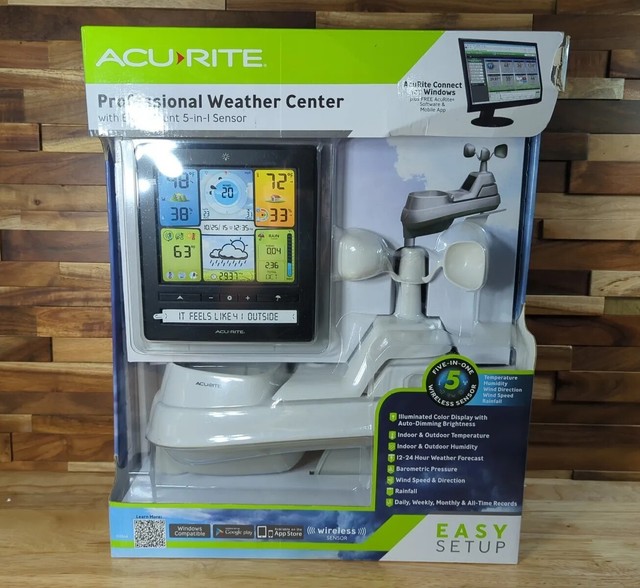 AcuRite 02064 5-in-1 Wireless Weather Station - Multicolor for sale ...
