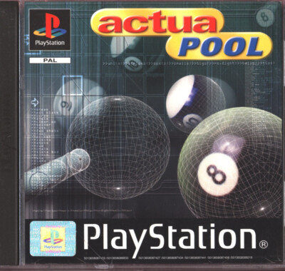 Actua Pool -PlayStation1 Ps1 PsOne PAL | eBay