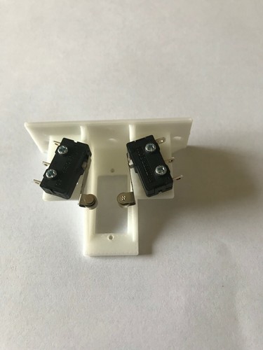 Point motor servo mounting bracket with 2 Micro-switches - SEE ...
