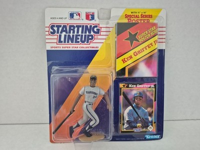 Ken Griffey JR. Figure 1992 Starting Lineup Super Star Poster Series | eBay