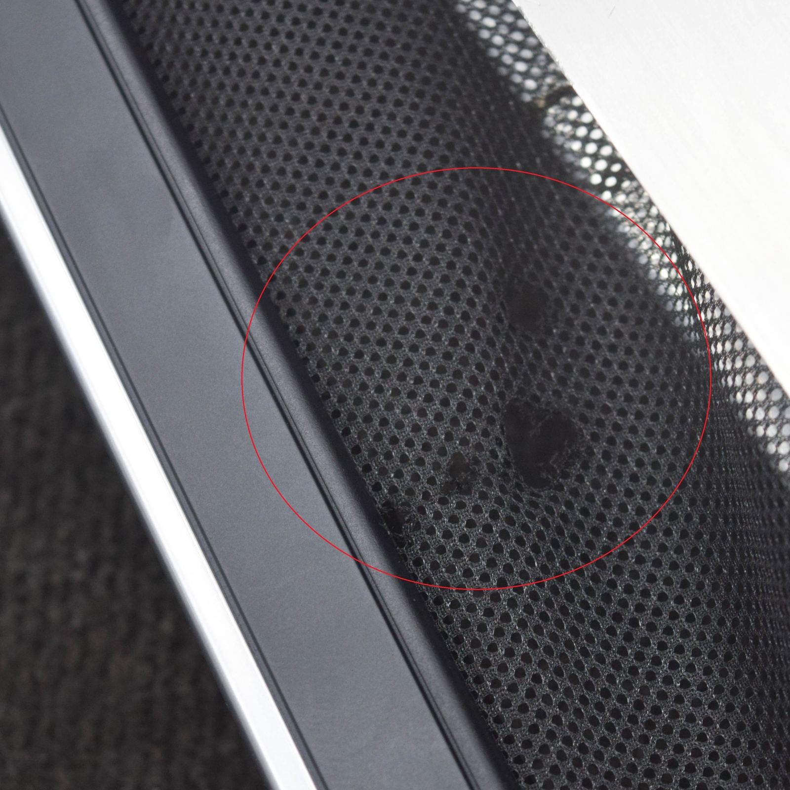 MERCEDES-BENZ SL R231 Rear Power Roof Window Deflector Shade Draft Stop ...