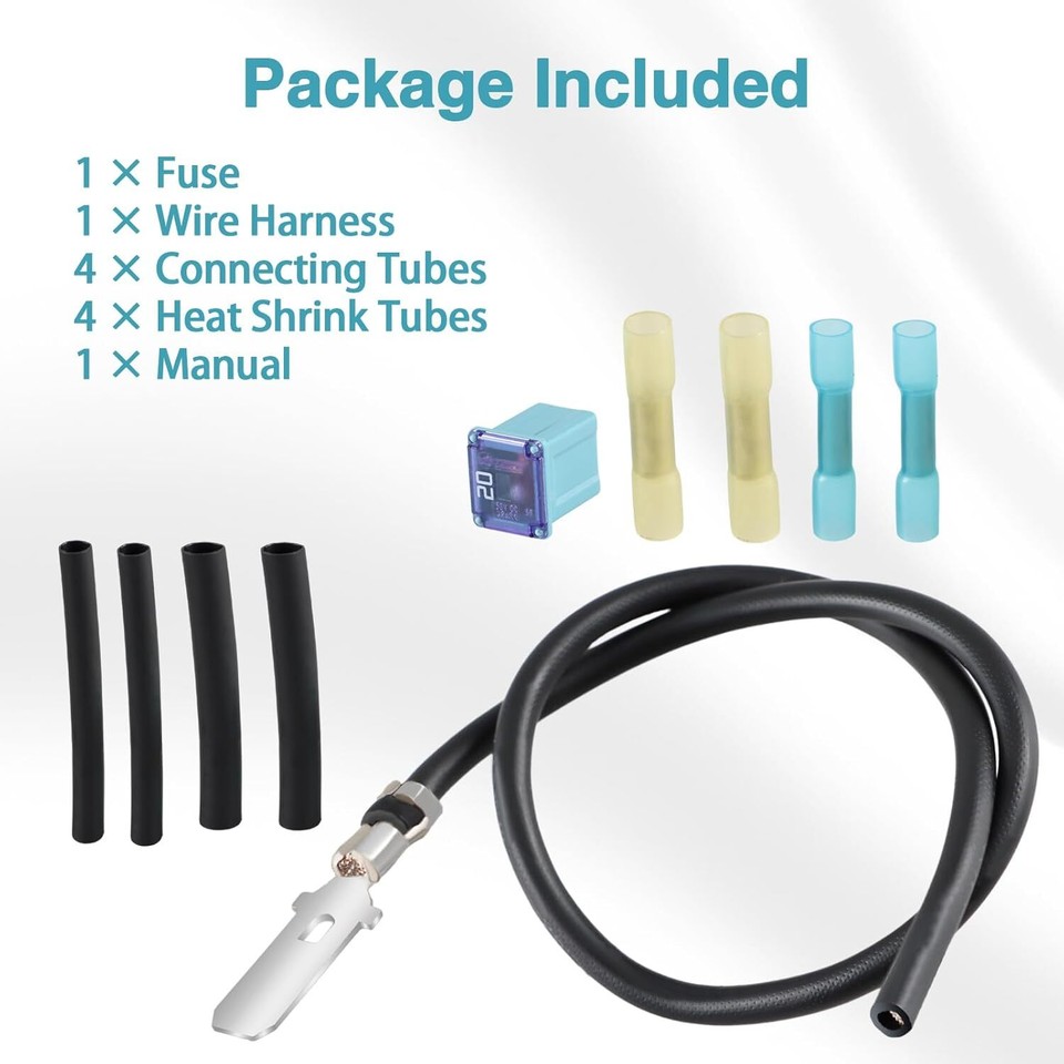 Terminal Kit Fuel Pump Fuse 27 Relocation for 2010-2014 Ford F150 ...