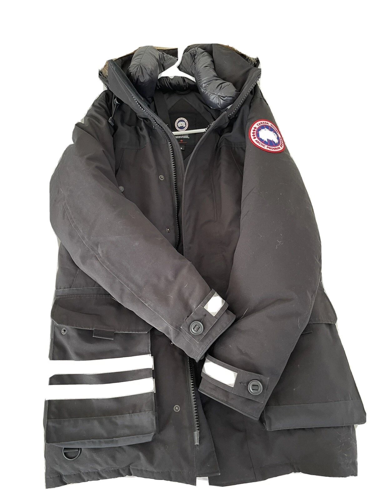 Canada Goose Mens 9513M ERICKSON PARKA JACKET Size Small BLACK Retail ...