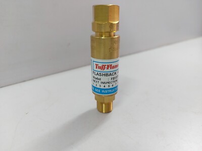 Flashback Arrestor FB15 TO Tuff-Flame Oxygen 15 Bar | eBay Australia
