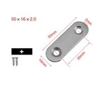 Stainless Steel Repair Plate Flat Straight Fixing Mending Corner Brace ...