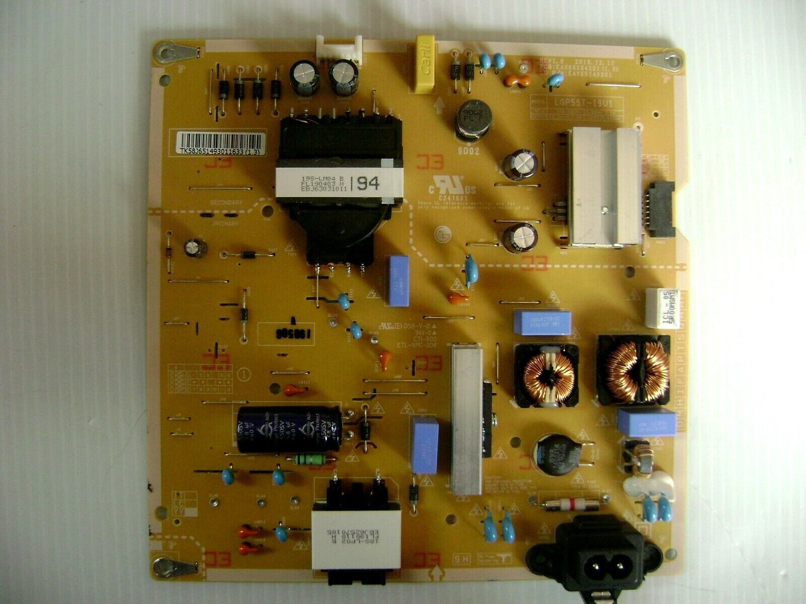 LG 55UM7300AUE Power Supply EAY65149301, EAX68284301(1.6) #AL2 | eBay