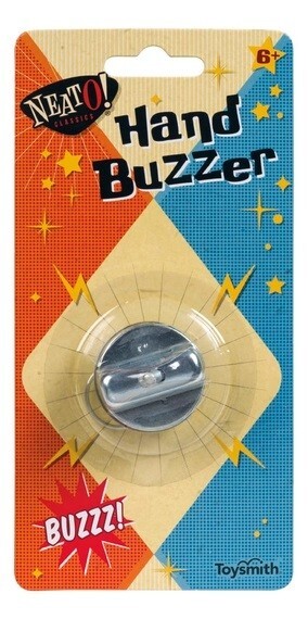 Joy Buzzer Metal Hand Ring - Jokes, Gags - Vibrating Fun That's ...