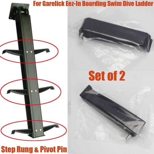 Step Rung & Pivot Pin clip Kit For Garelick EEZ-In boarding Swim /Dive ...