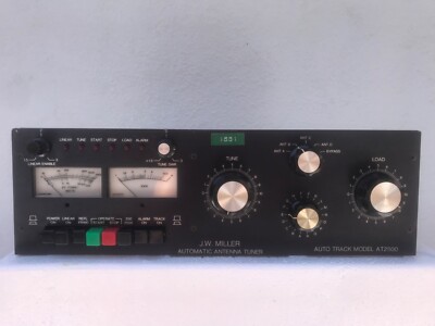 J.W. MILLER AUTOMATIC ANTENNA TUNER / AUTO TRACK MODEL AT2500 | eBay