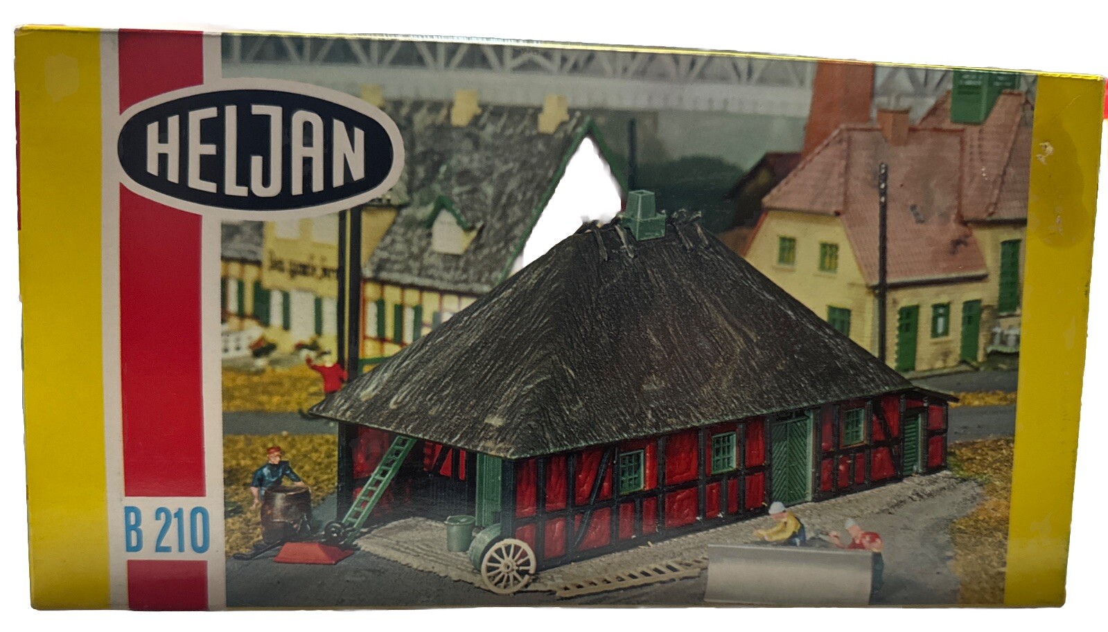 VINTAGE HO Scale 1/87 Heljan B-210 Old Smithy Black Smith Kit NOS | eBay