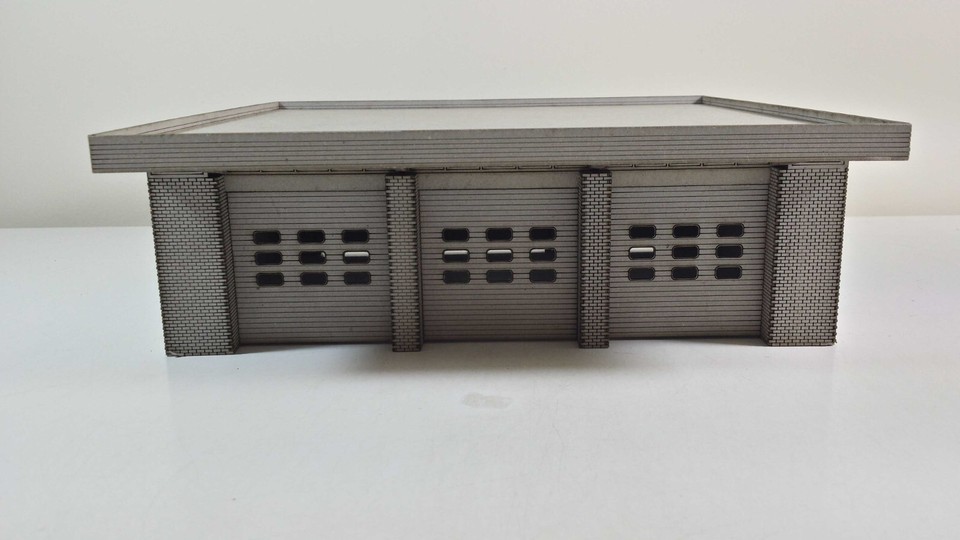 OO Gauge Fire Station Kits for Model Railways - Includes low relief ...