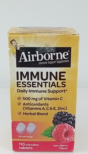 AIRBORNE IMMUNE ESSENTIALS DAILY VITAMIN BB DATE 12 /2025/ | eBay